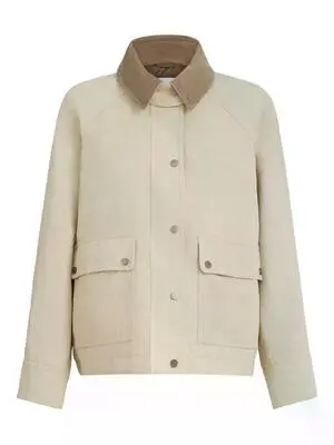 Brunello Cucinelli Button-up Jacket - Neutrals