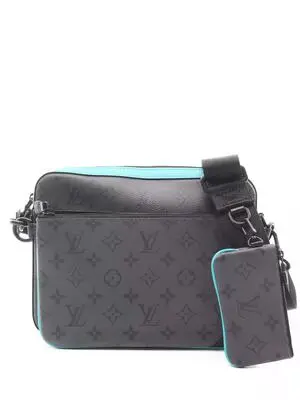 LOUIS VUITTON 2010 Monogram Messenger Bag - Grey