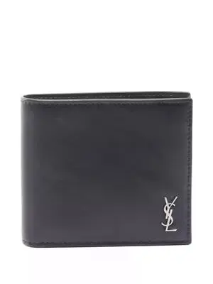 Saint Laurent 2020s Cassandre Bi-fold Wallet - Black