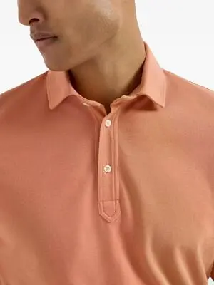 Brunello Cucinelli Button-fastening Short-sleeve Polo Shirt