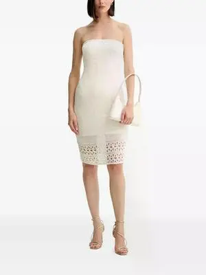 Guess Leah Strapless Midi Dress