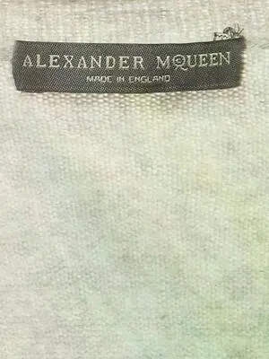 Alexander McQueen V-neck Long Sleeve Sweater