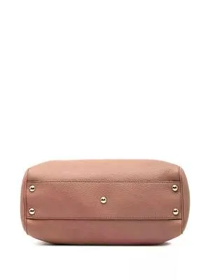 Gucci 2000-2015 Small Calfskin Bamboo Shopper Satchel - Pink