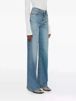 7 For All Mankind Modern Dojo Five-pocket Jeans - Blue