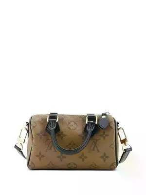 LOUIS VUITTON Speedy Bandouliere Nm Bag Limited Edition Sun Yitian Reverse Monogram Canvas Nano - Brown