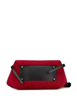 Celine 2016 Mini Belt Satchel - Red