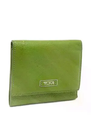 Tumi 2000s Leather Tri-fold Wallet