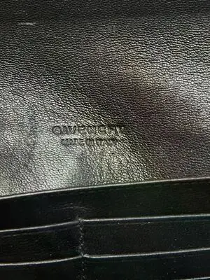 Givenchy 2010s Leather Horizon Wallet