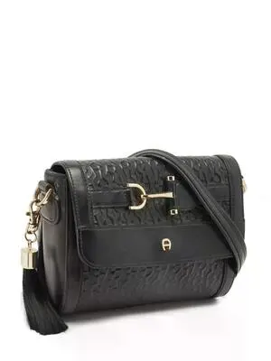 AIGNER Embossed-logo Crossbody Bag