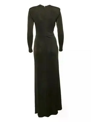 THE NEW ARRIVALS ILKYAZ OZEL Ruched Maxi Dress