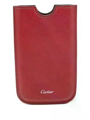 CARTIER Leather Iphone Case - Pink