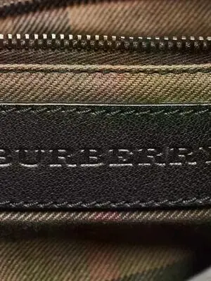 Burberry Leather Messenger Bag