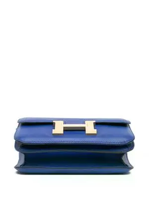 Hermès 2017 Mini Constance 18 Crossbody Bag - Blue