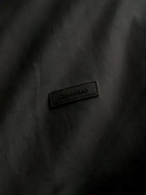 Calvin Klein Logo Plaque T-shirt - Black