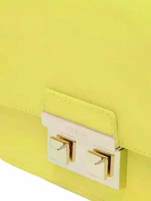 Furla Mini Bella Leather Chain Crossbody Bag