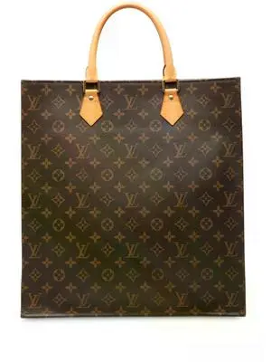 LOUIS VUITTON 2011 Monogram Sac Plat Tote Bag