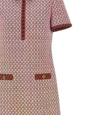 Gucci Diamond-patterned Mini Dress