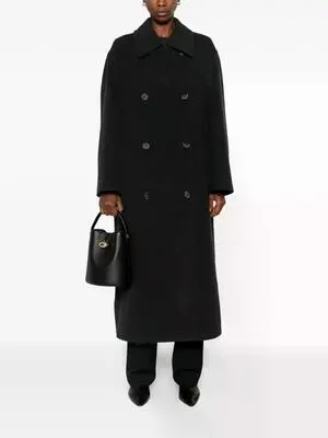TOTEME Buttoned Shield Coat - Grey