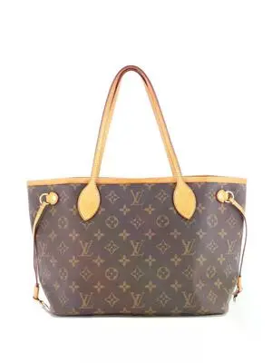 LOUIS VUITTON Neverfull Monogram Canvas Pm Tote Bag