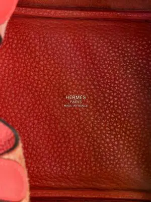 Hermès Picotin Lock Clemence Pm - Red