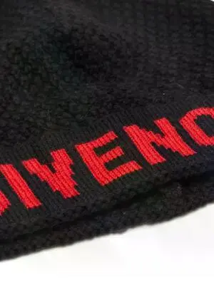 Givenchy Intarsia-logo Beanie
