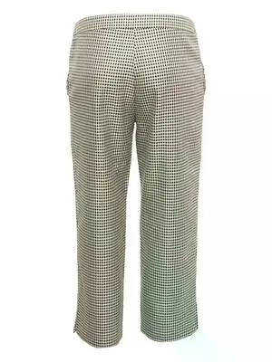 Dior Houndstooth Pattern Pants