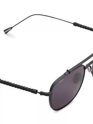 TOD'S Pilot Frame Sunglasses - Black