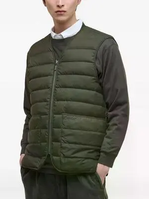 Barbour Quilted Zip Jacket - Green