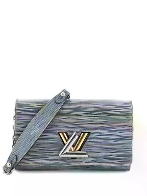 LOUIS VUITTON Twist Chain Wallet Epi Leather - Blue