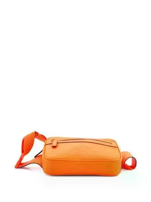 Gucci Gg Rubber Effect Leather Belt Bag