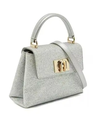 Furla Mini 1927 Glitter Tote Bag