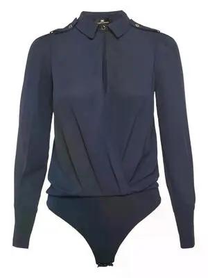 Elisabetta Franchi Wrap-effect Bodysuit