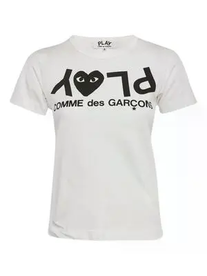 Comme Des Garçons Heart-logo T-shirt