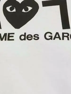 Comme Des Garçons Heart-logo T-shirt