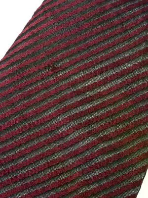 BOSS Striped Silk Neck Tie - Red