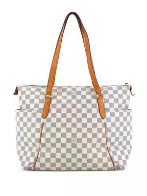 LOUIS VUITTON Totally Handbag Damier Mm Tote - White