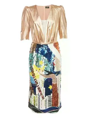 Elisabetta Franchi Sequinned Suit