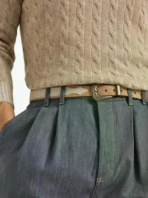 Brunello Cucinelli Buckle Belt - Brown