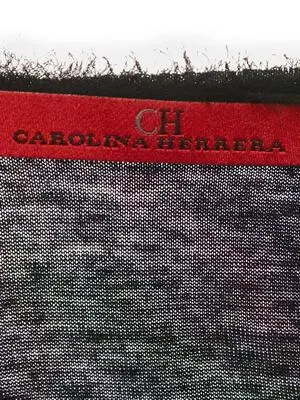 Carolina Herrera Knit And Silk Blend Top