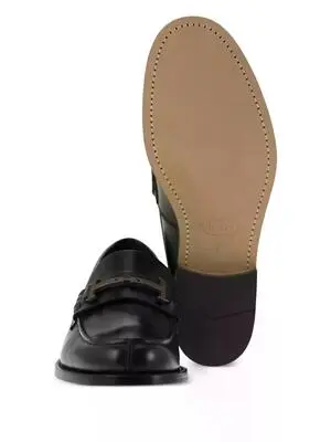 TOD'S T Timeless Leather Loafers