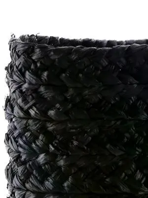 Saint Laurent Panier Basket Raffia Small Tote Bag