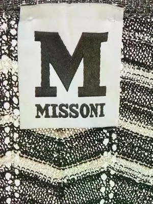 Missoni Zigzag Pattern Lurex Knit Dress