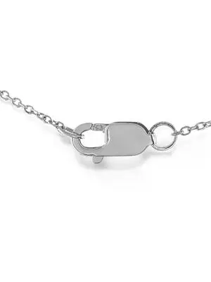 LB EXCLUSIVE 18k White Gold Diamond Heart Bracelet