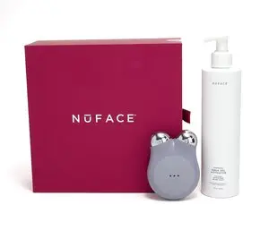 NuFACE® A-d Mini+ & 10oz Aqua Gel In Holiday Box Auto-delivery - One-color