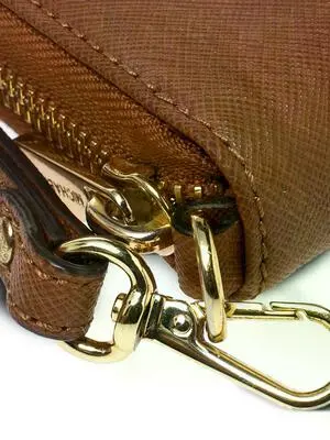 Michael Kors Logo-plaque Zip-around Wallet