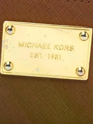 Michael Kors Logo-plaque Zip-around Wallet