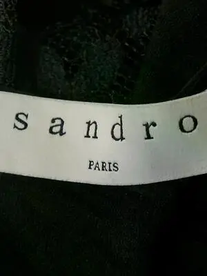 Sandro Floral-lace Mini Dress