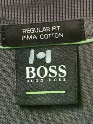 BOSS Pima Cotton Polo Shirt - Grey