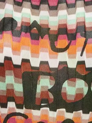 Missoni Zigzag-pattern Knit Top