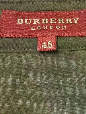 Burberry Button-front Cotton-silk Shirt
